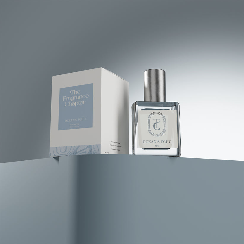 Ocean’s Echo Men's Fragrance – Crisp Watermelon, Lotus & Musk Mint Scent – thefragnancechapter